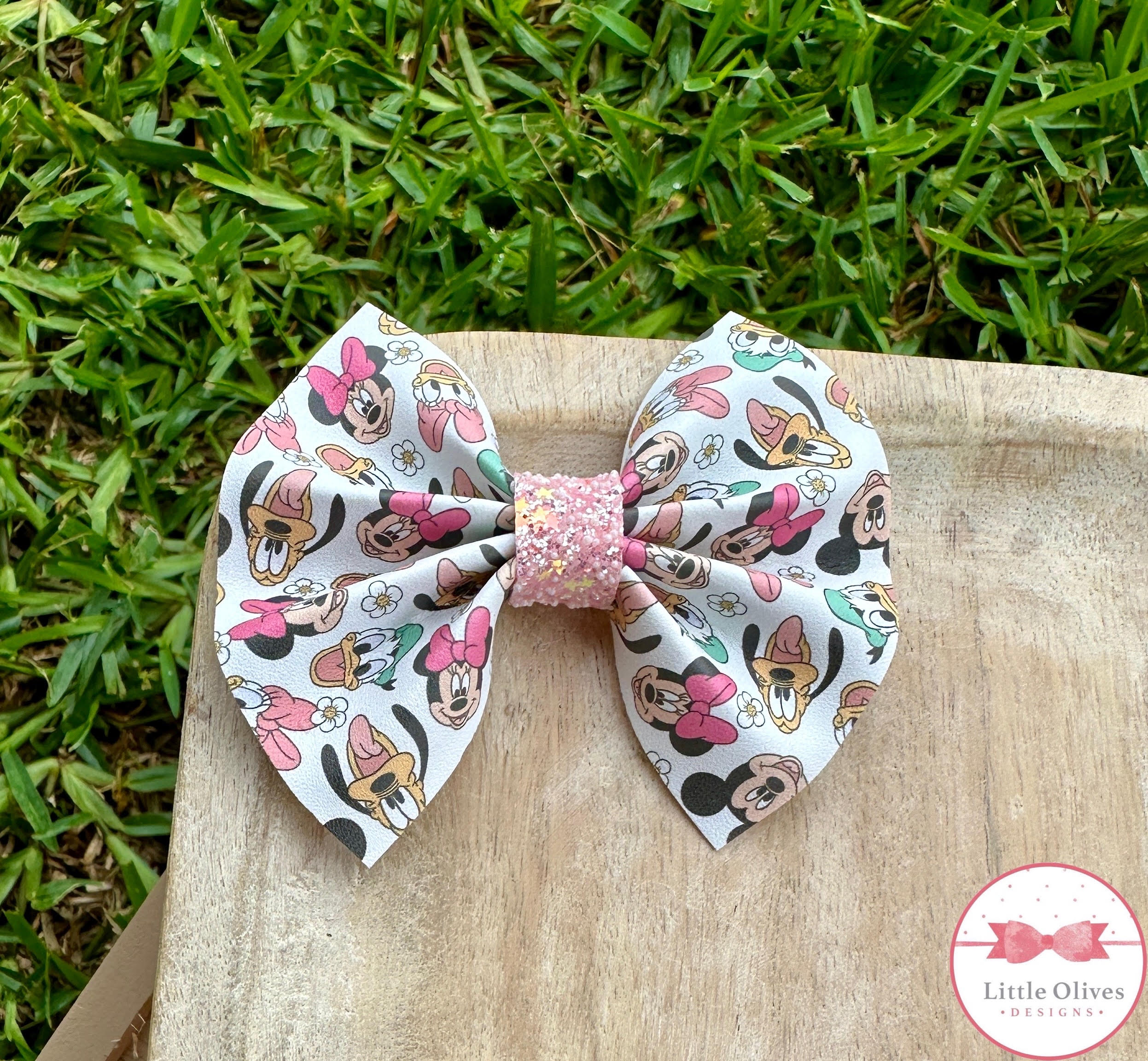 FRIENDS PINCH BOW – Little Olives Designs, LLC