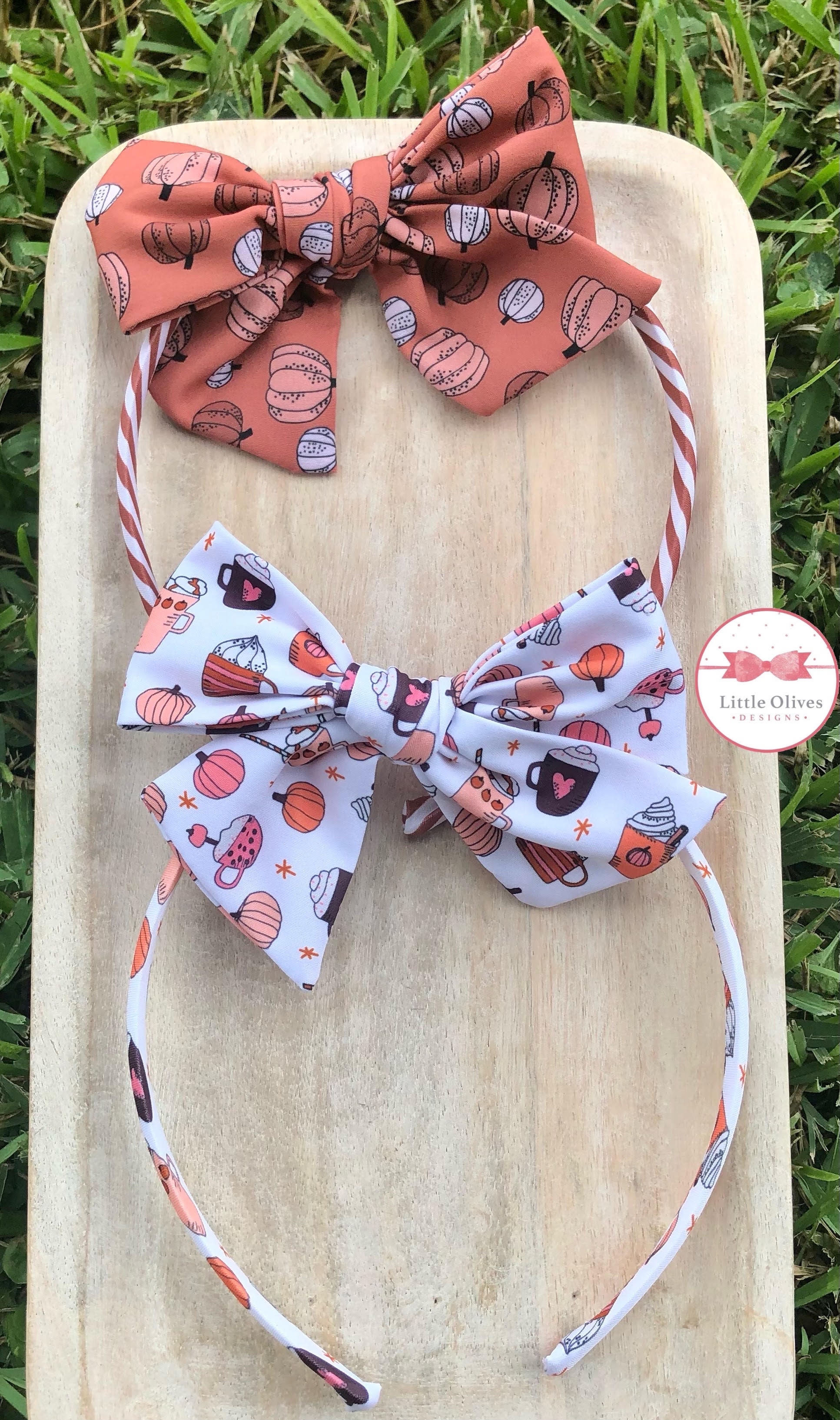 FALL BOW HEADBANDS – Little Olives Designs, LLC
